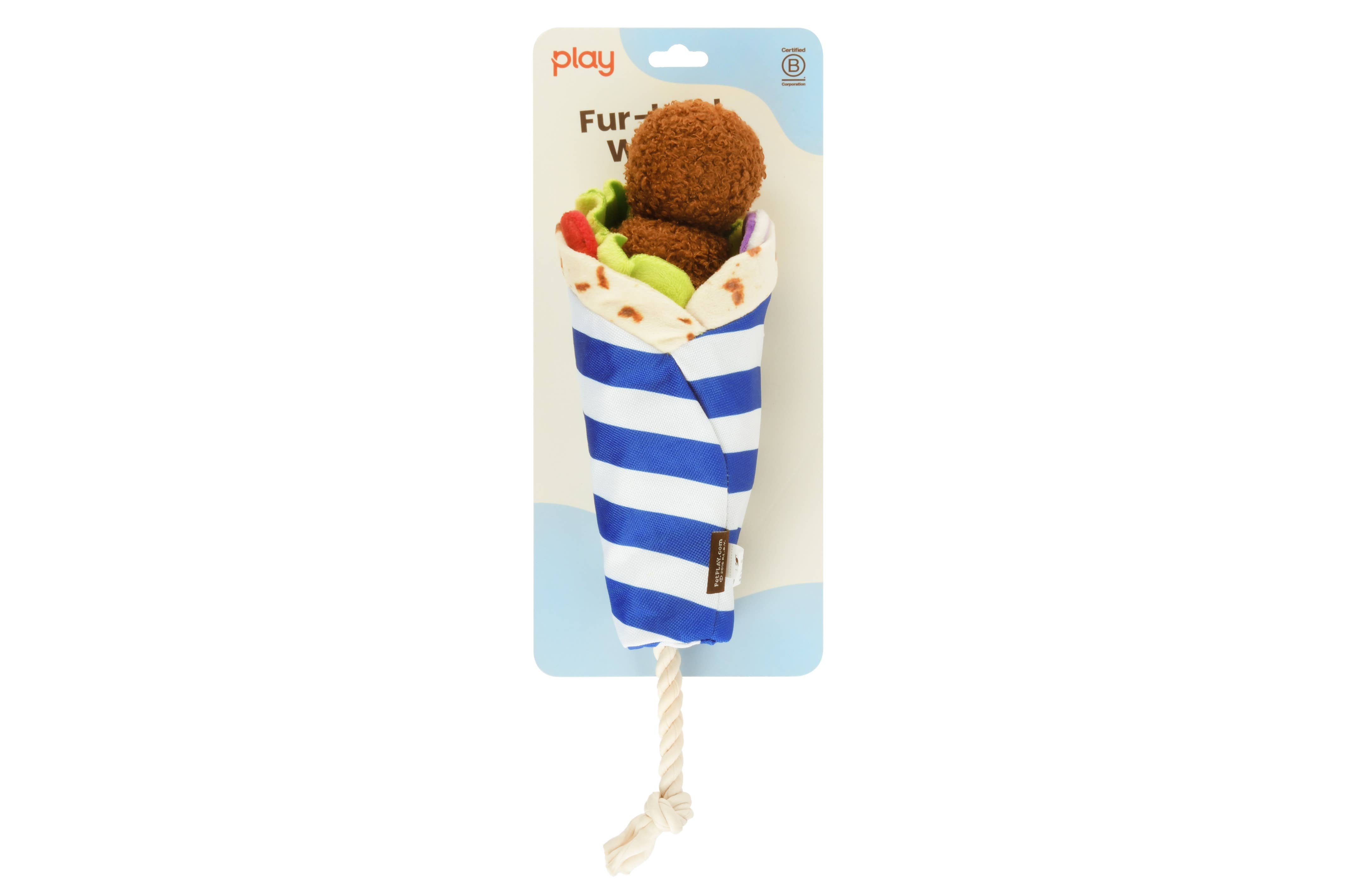 Falafull of Fun Dog Toy – Parchment Paper